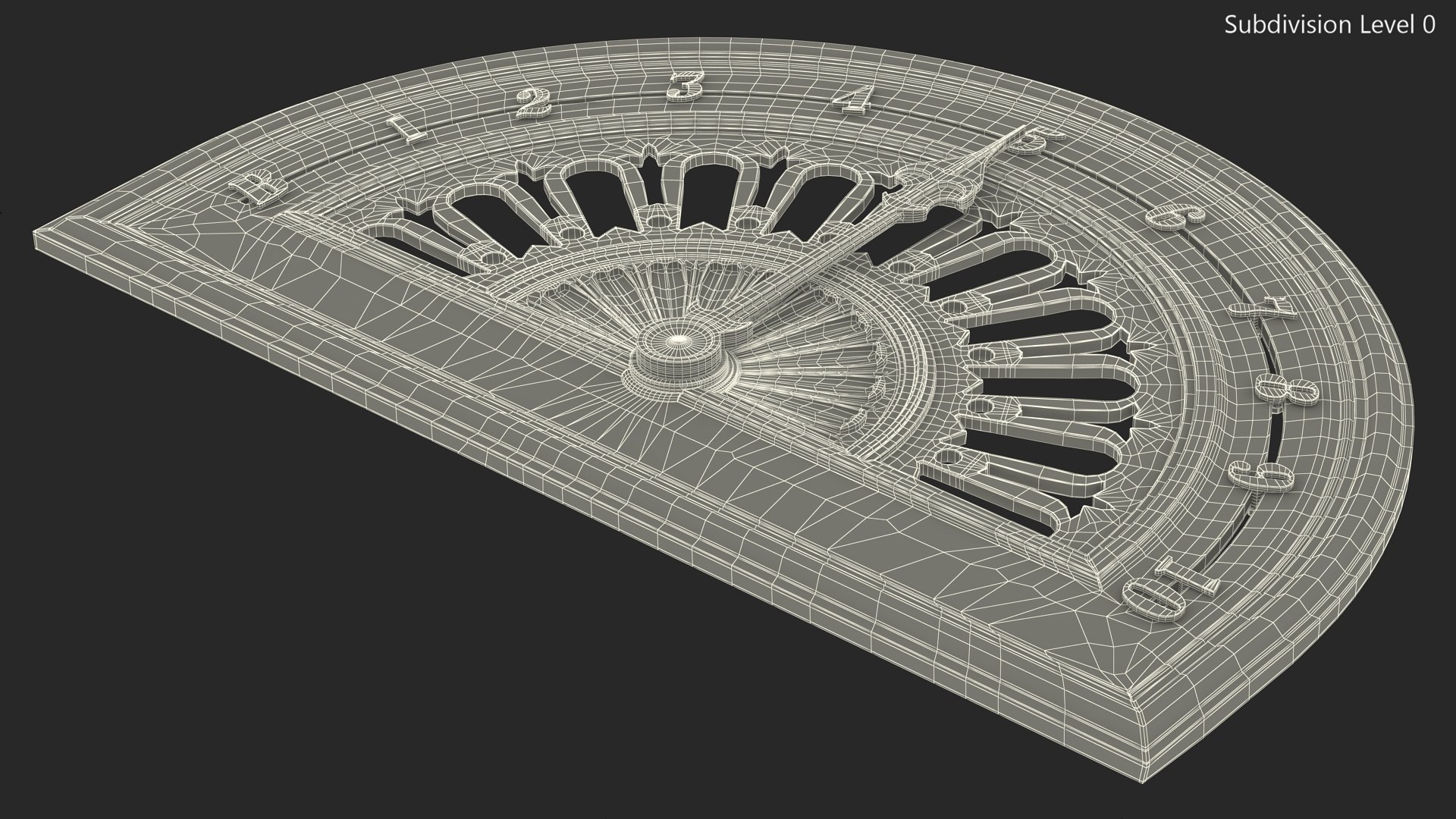 Vintage Elevator Floor Indicator 3D Model - TurboSquid 2280214