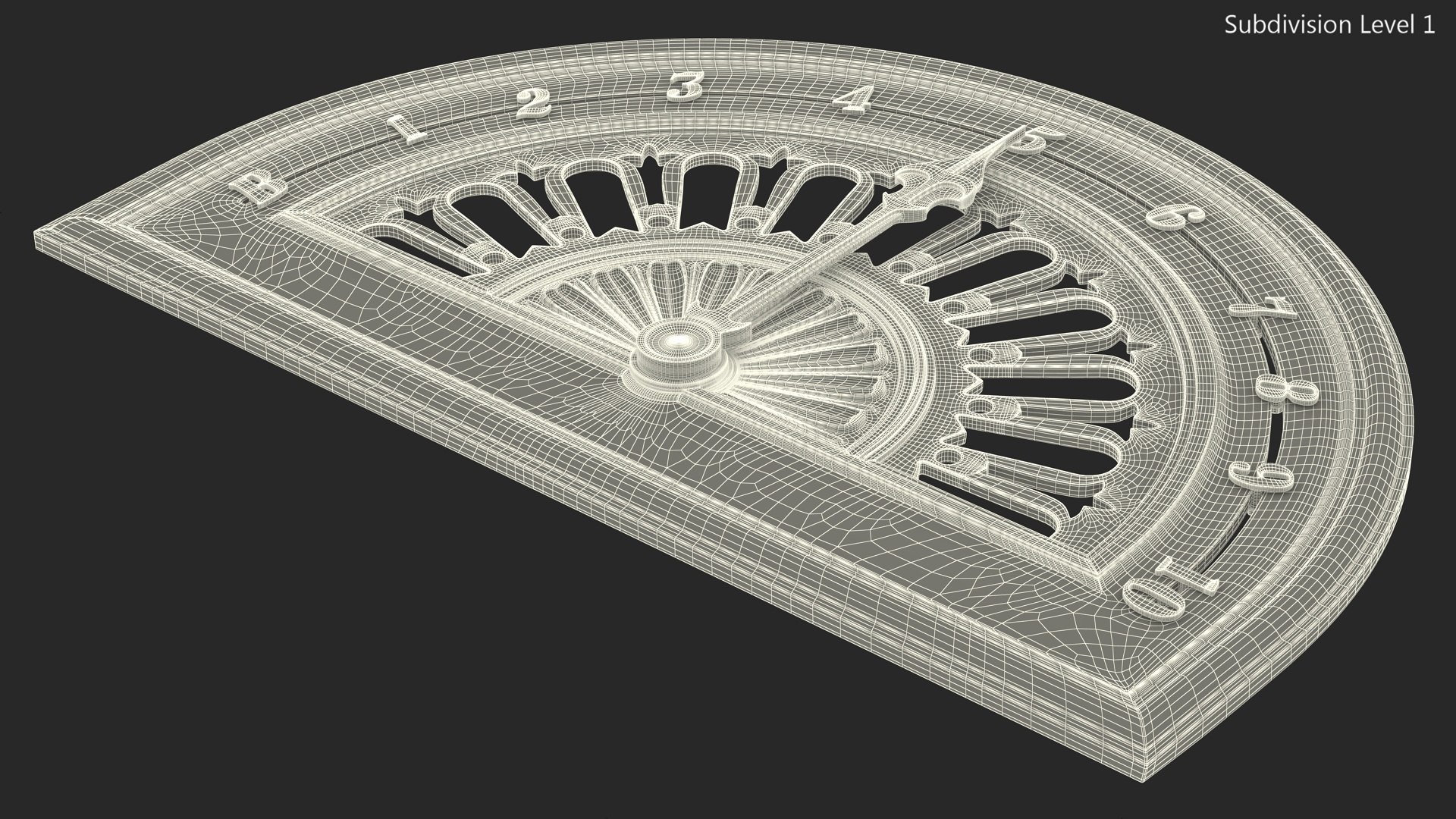 Vintage Elevator Floor Indicator 3D Model - TurboSquid 2280214