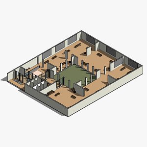 Coworking - Revit Model 3D Model - TurboSquid 2018319