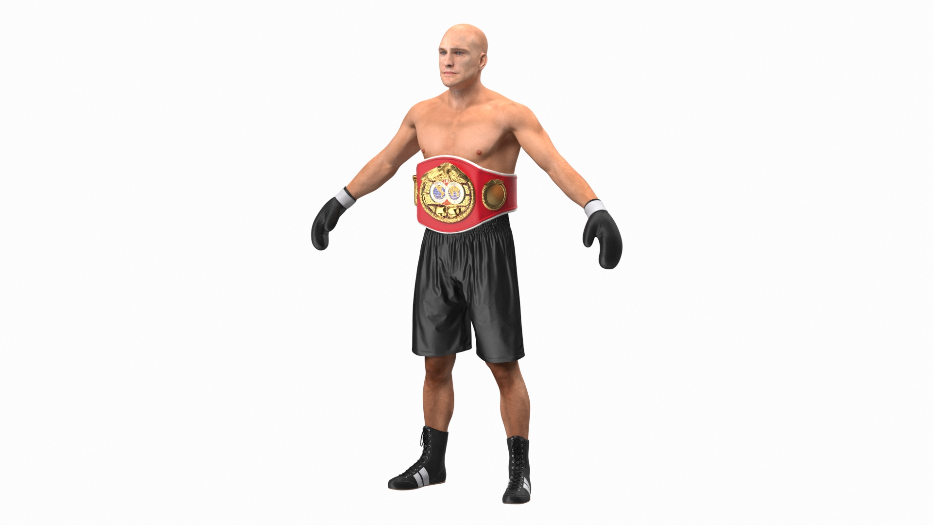 IBF Boxing Champion Rigged 3D Model - TurboSquid 2121995