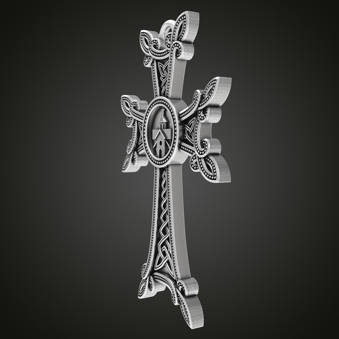 3D Armenian Cross - TurboSquid 1882792