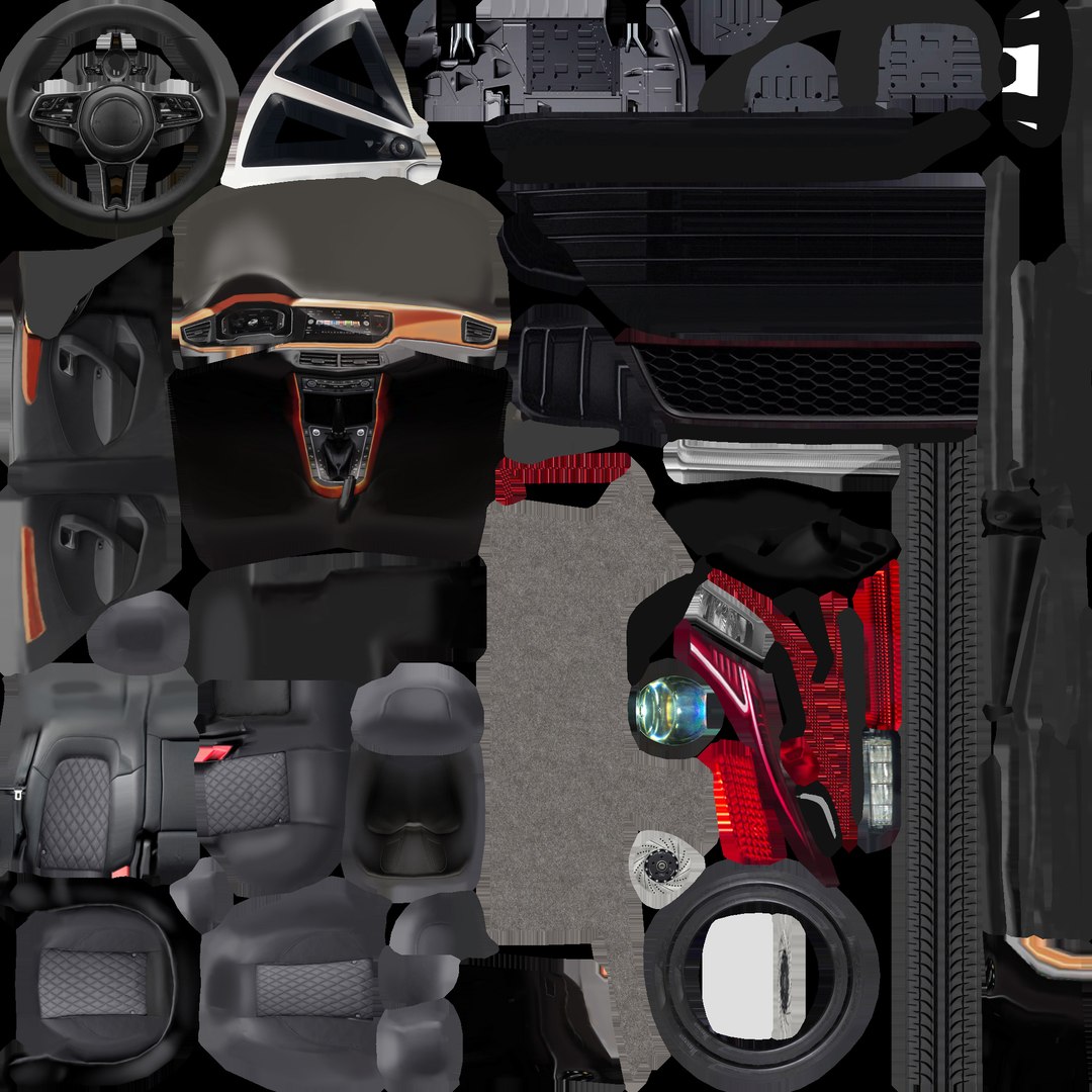 Generic Car 3D Model - TurboSquid 1198219