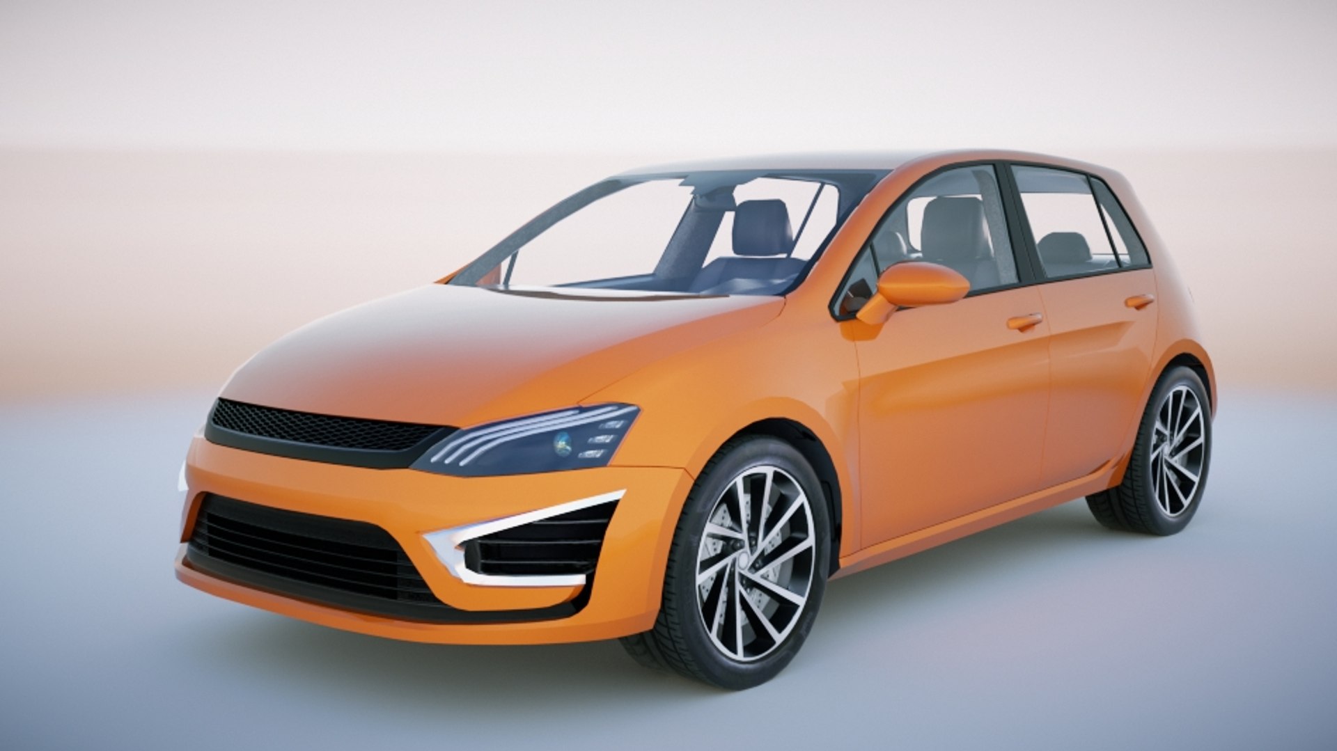 Generic Car 3D Model - TurboSquid 1198219