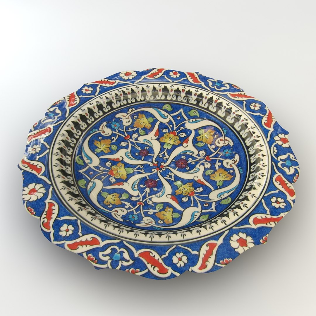 3d model traditional hand bowl