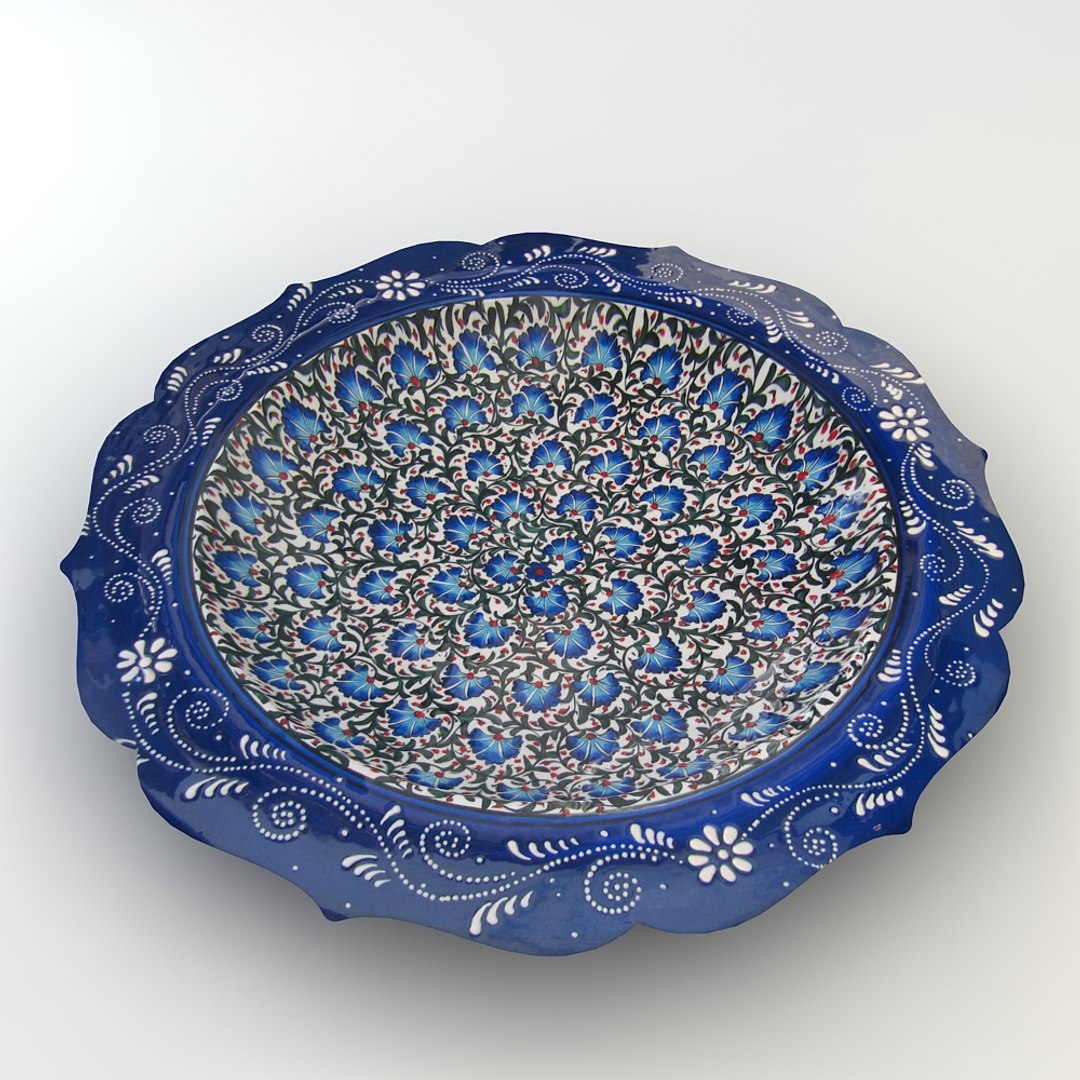 3d model traditional hand bowl