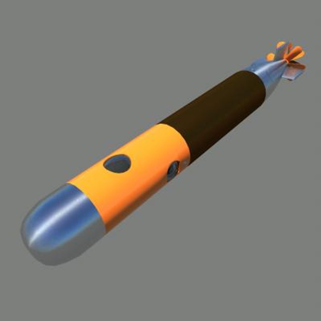 3d Mk-48 Torpedo