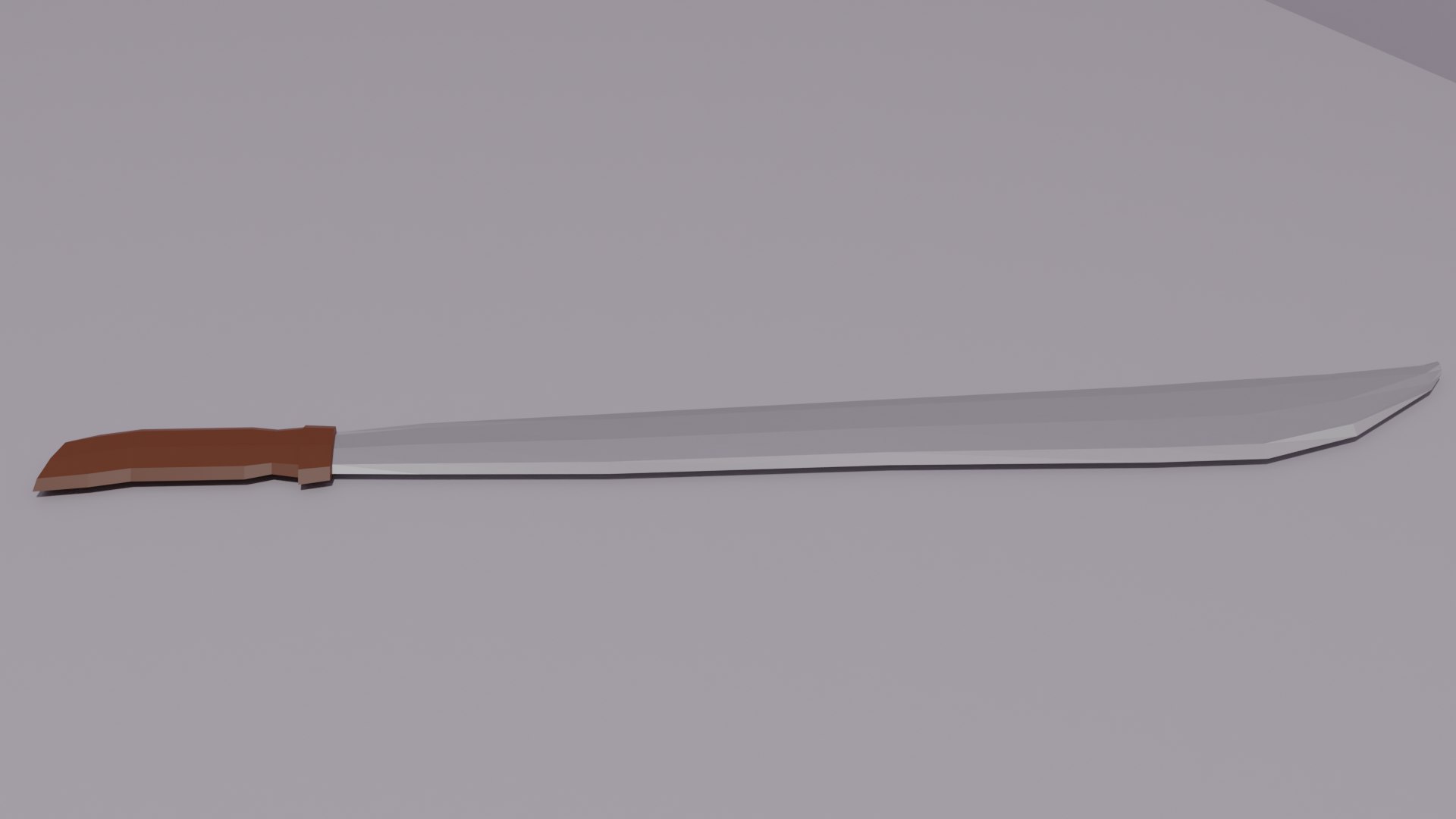 Low Poly Machete 3D model - TurboSquid 1801942