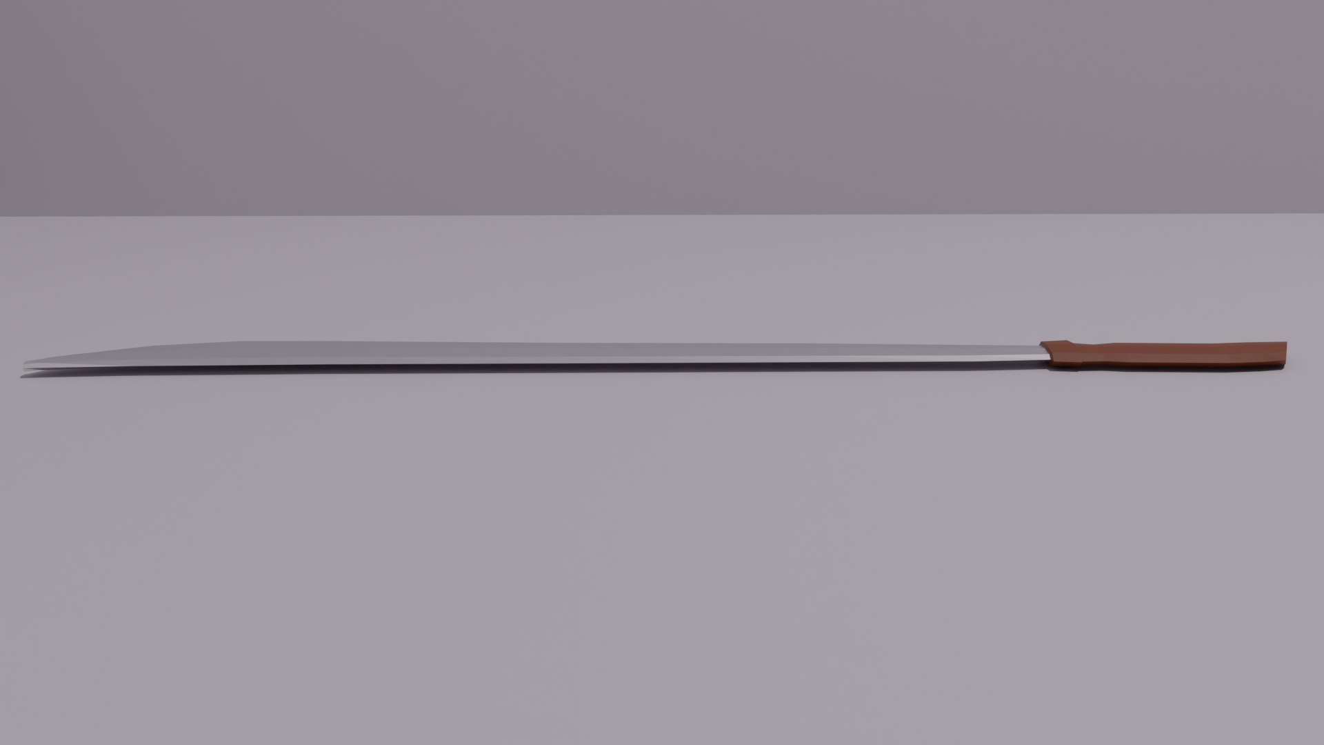 Low Poly Machete 3D Model - TurboSquid 1801942