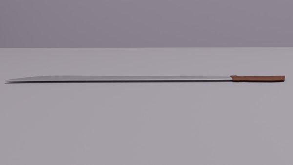 Low Poly Machete 3D model - TurboSquid 1801942