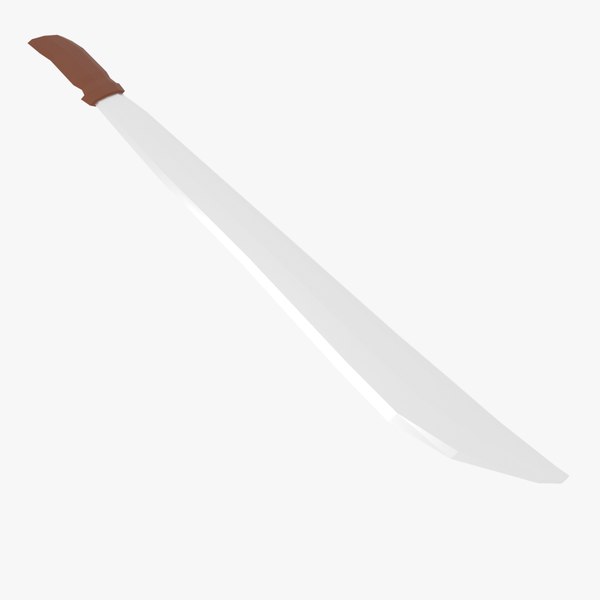 Low Poly Machete 3D model - TurboSquid 1801942