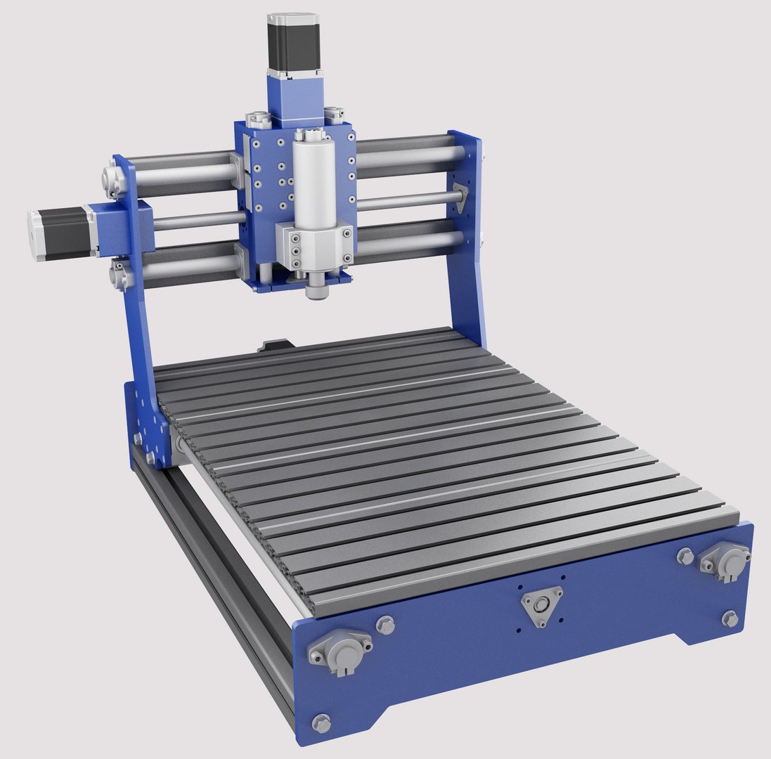 Aluminium Cnc Machine Router 3D Model - TurboSquid 1325953