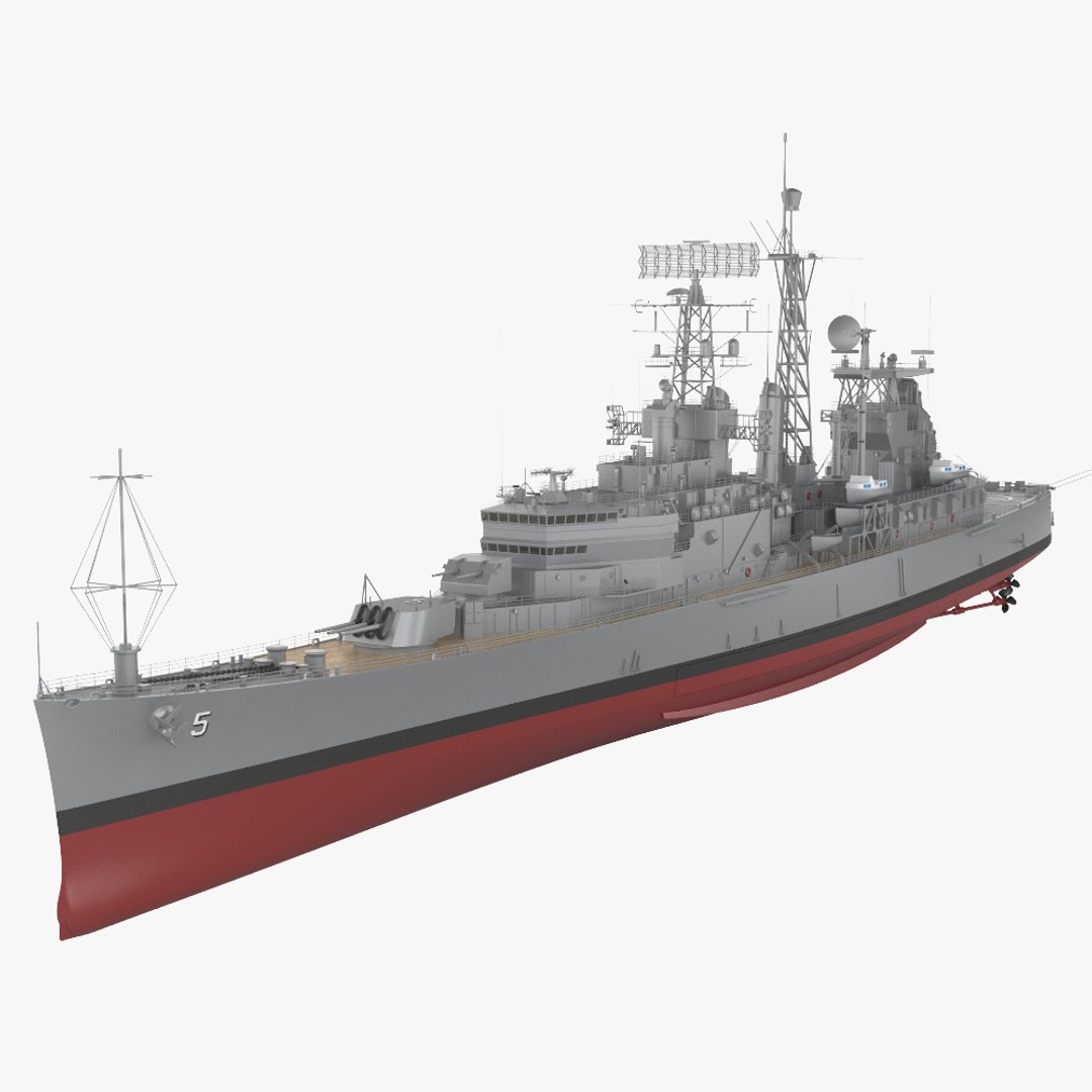modelo 3d Cleveland-class cruiser - TurboSquid 2083467