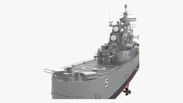 modelo 3d Cleveland-class cruiser - TurboSquid 2083467