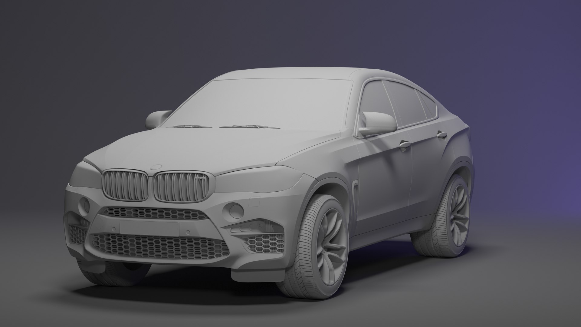 3D Car BMW X6M 3D Model Model - TurboSquid 2326615