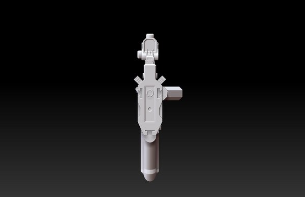 blender sub machine gun rifle