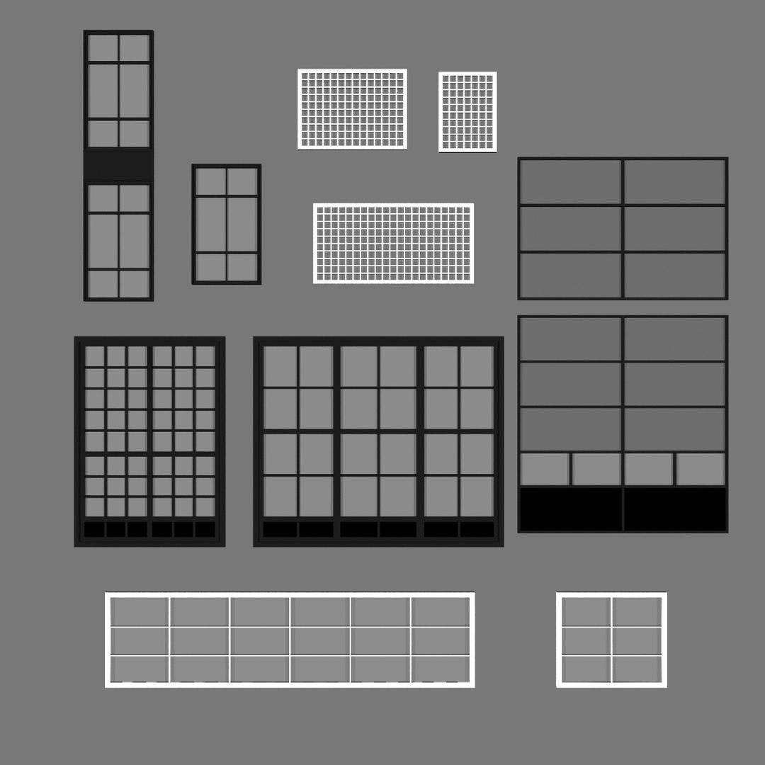 Architecture Windows 3D - TurboSquid 1513605