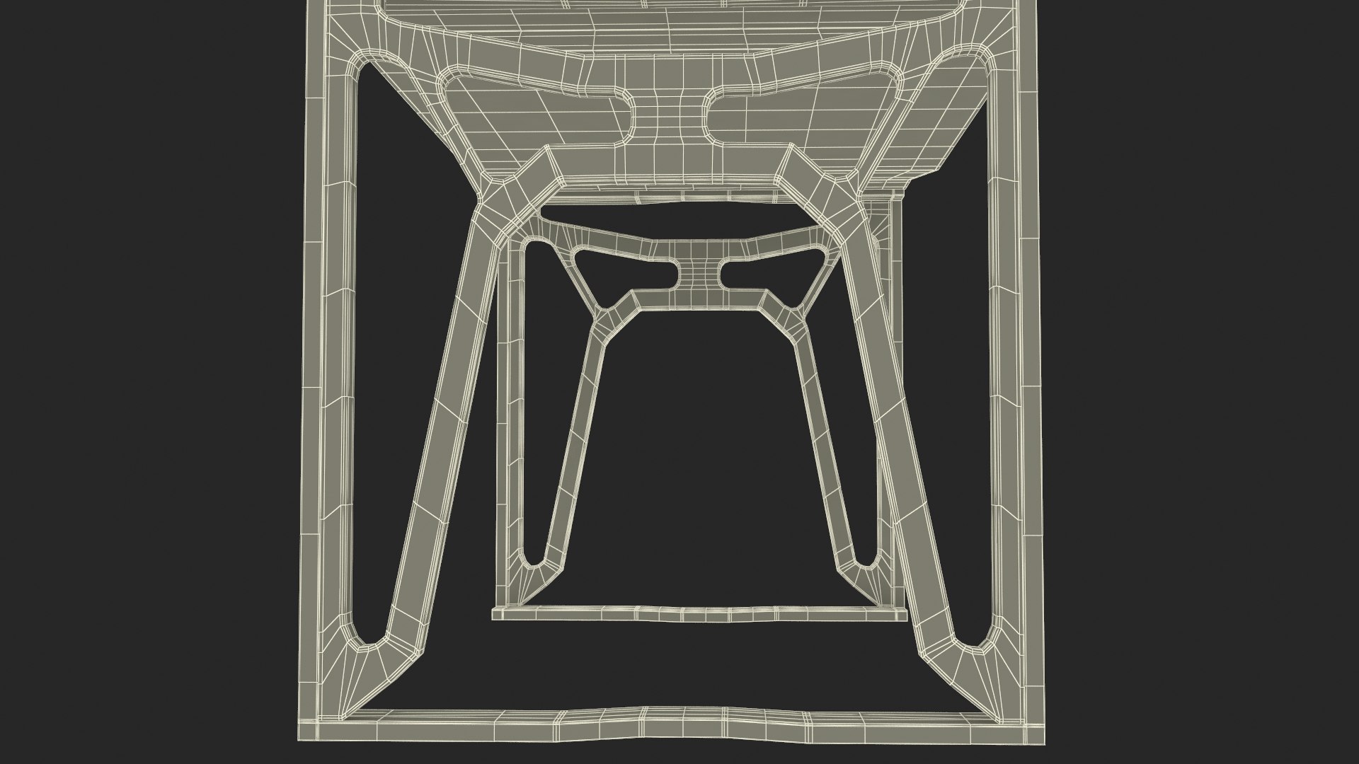 Futuristic Table Blue 3D model - TurboSquid 2123565