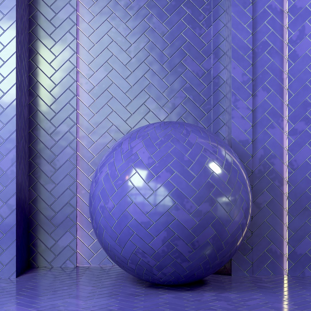 Equipe Fango 4K PBR Seamless Textures - Herringbone Set Of 8 - Vol 2 3D ...
