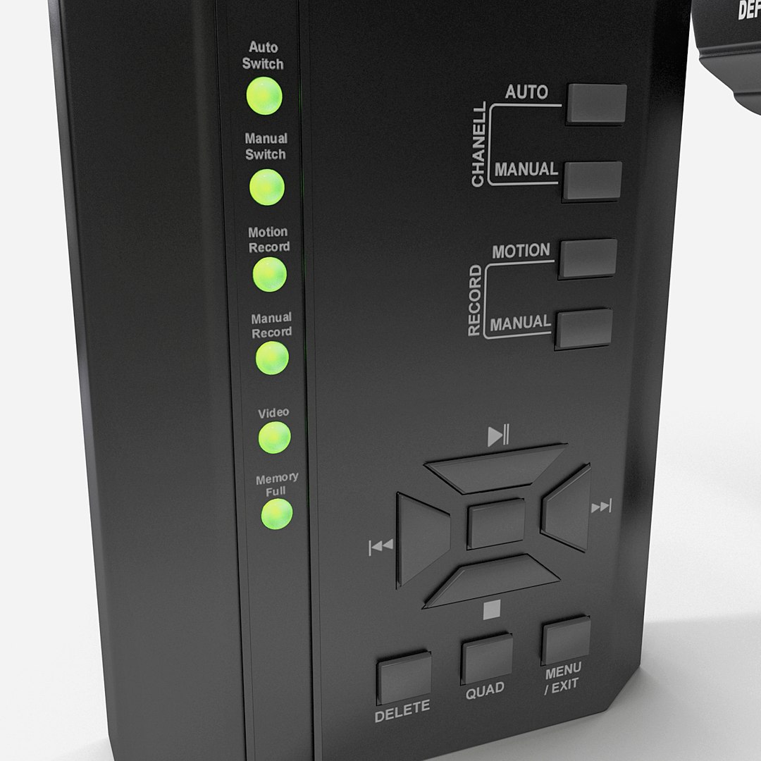 Security Systems Wireless Camera 3d Max