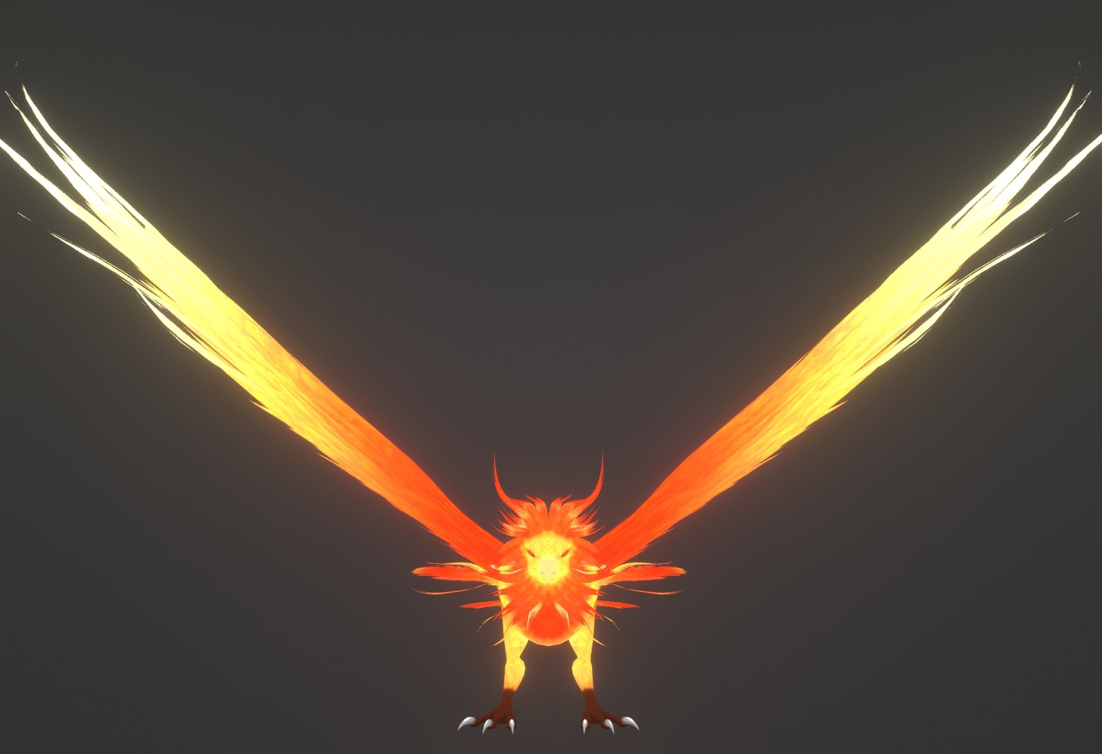 Anime Phoenix 3D - TurboSquid 1951355