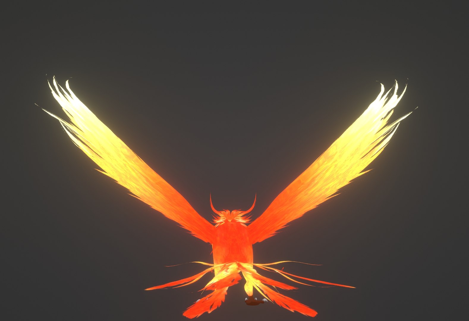 Anime Phoenix 3D - TurboSquid 1951355