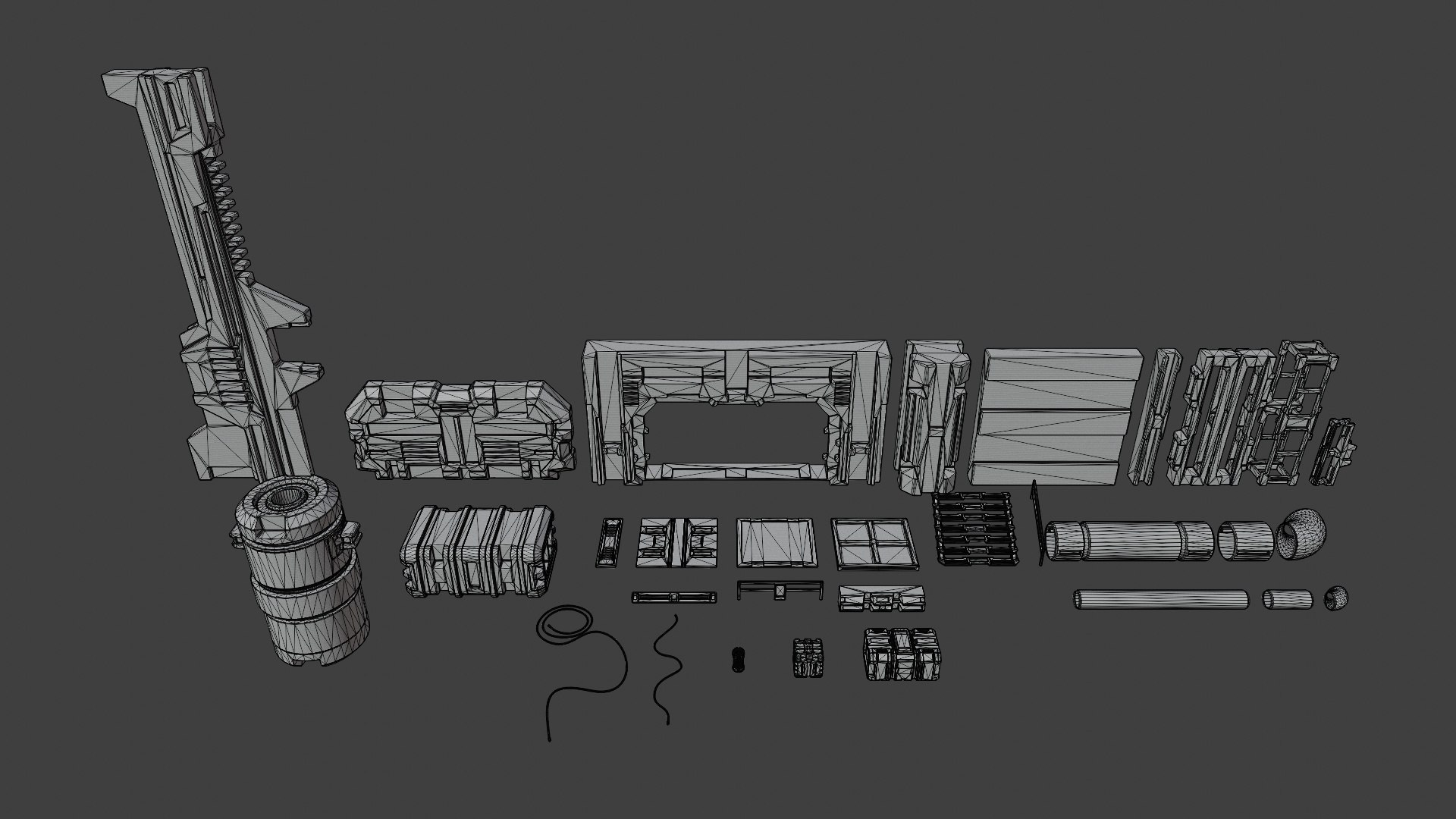 3D Model Sci-fi Factory - TurboSquid 1647612