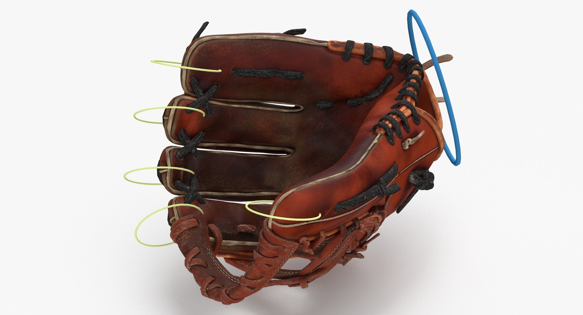 Baseball Glove Pocket Rigged 3D Model - TurboSquid 2134472