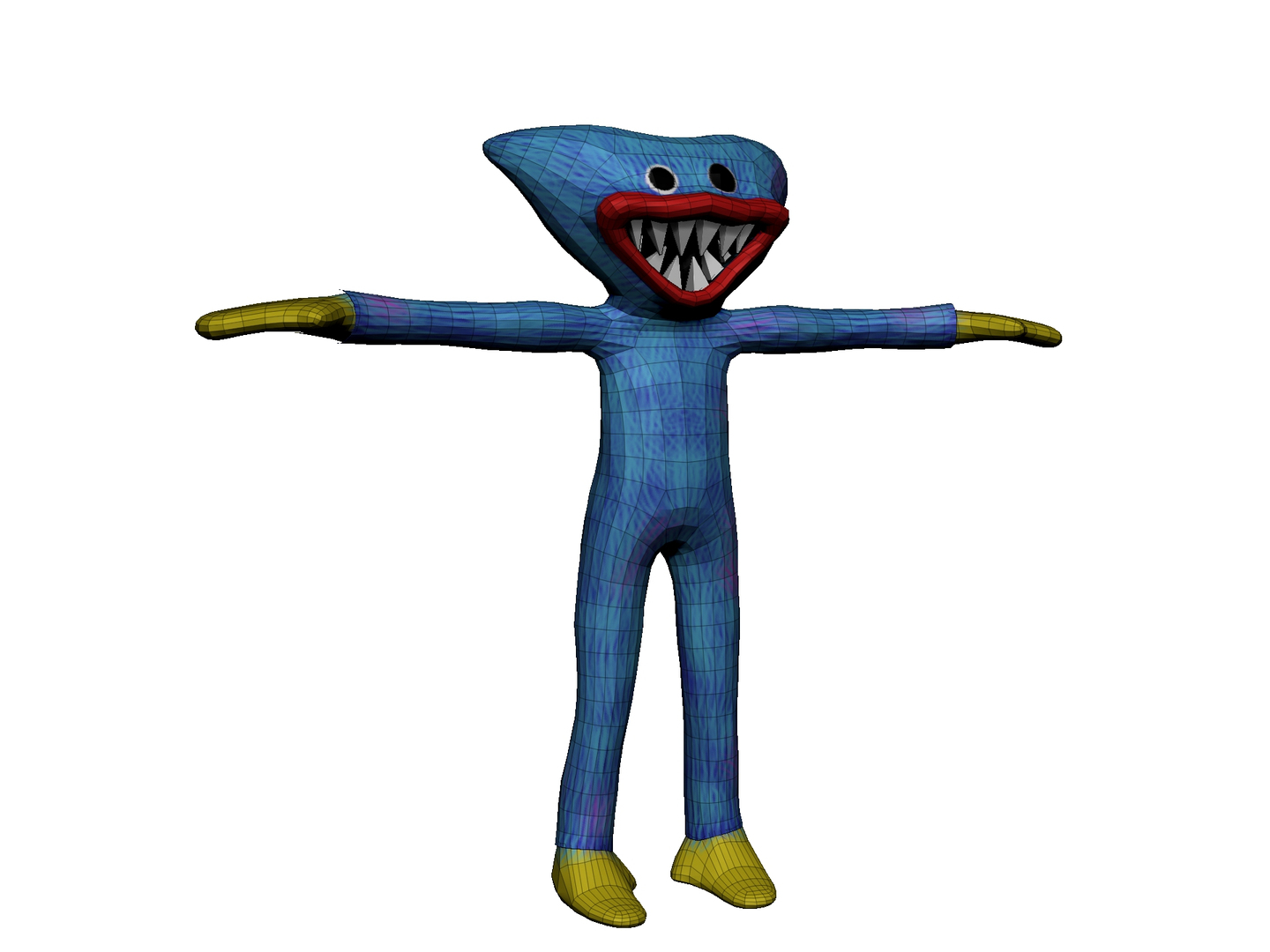 modelo 3d Huggy Wuggy - Poppy Playtime - TurboSquid 1828759