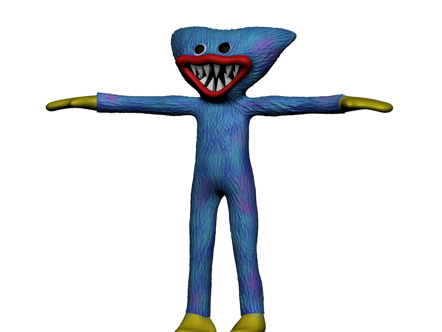 modèle 3D de Huggy Wuggy - Poppy Playtime - TurboSquid 1828759