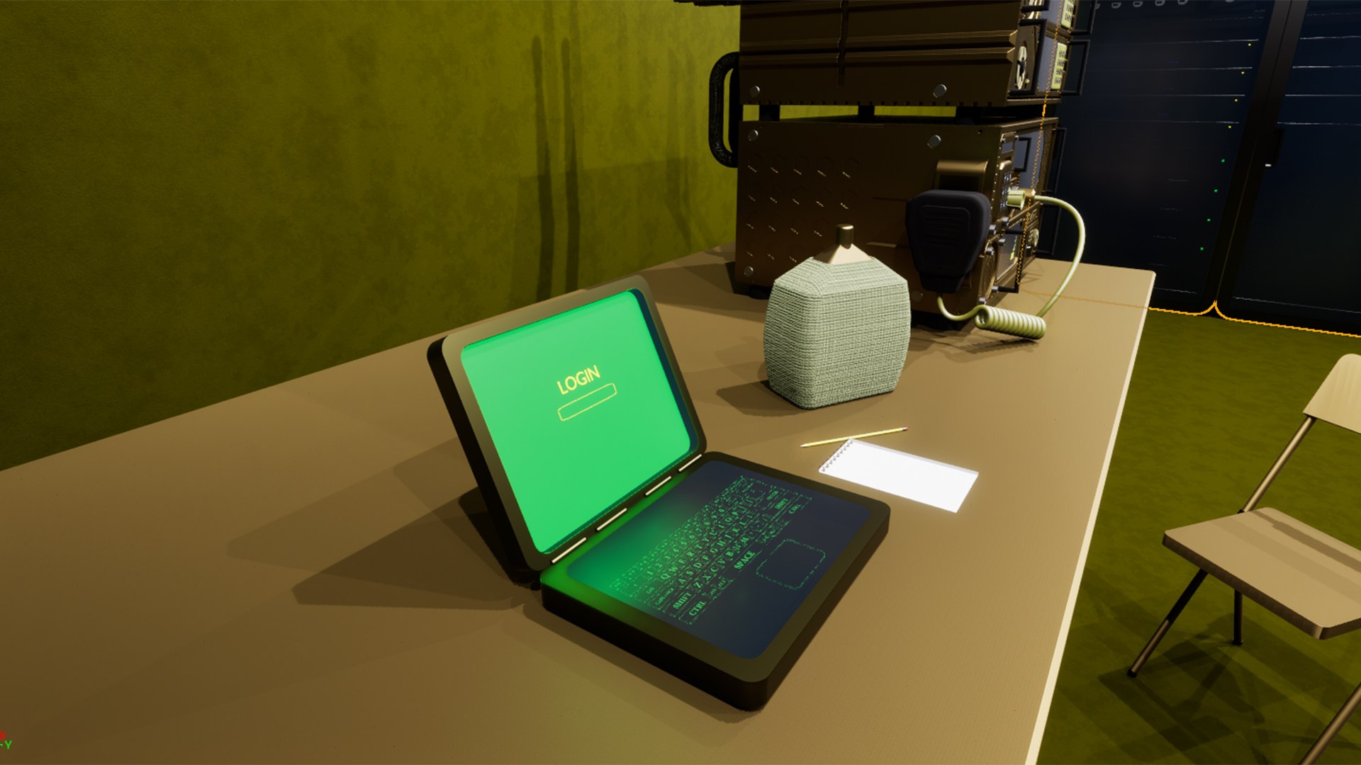 MILITARY COMMUNICATION ROOM 3D Model - TurboSquid 2287478