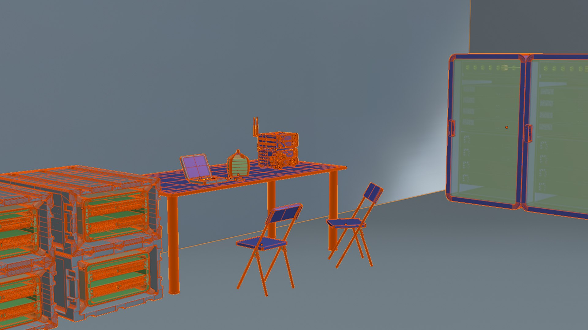 MILITARY COMMUNICATION ROOM 3D Model - TurboSquid 2287478
