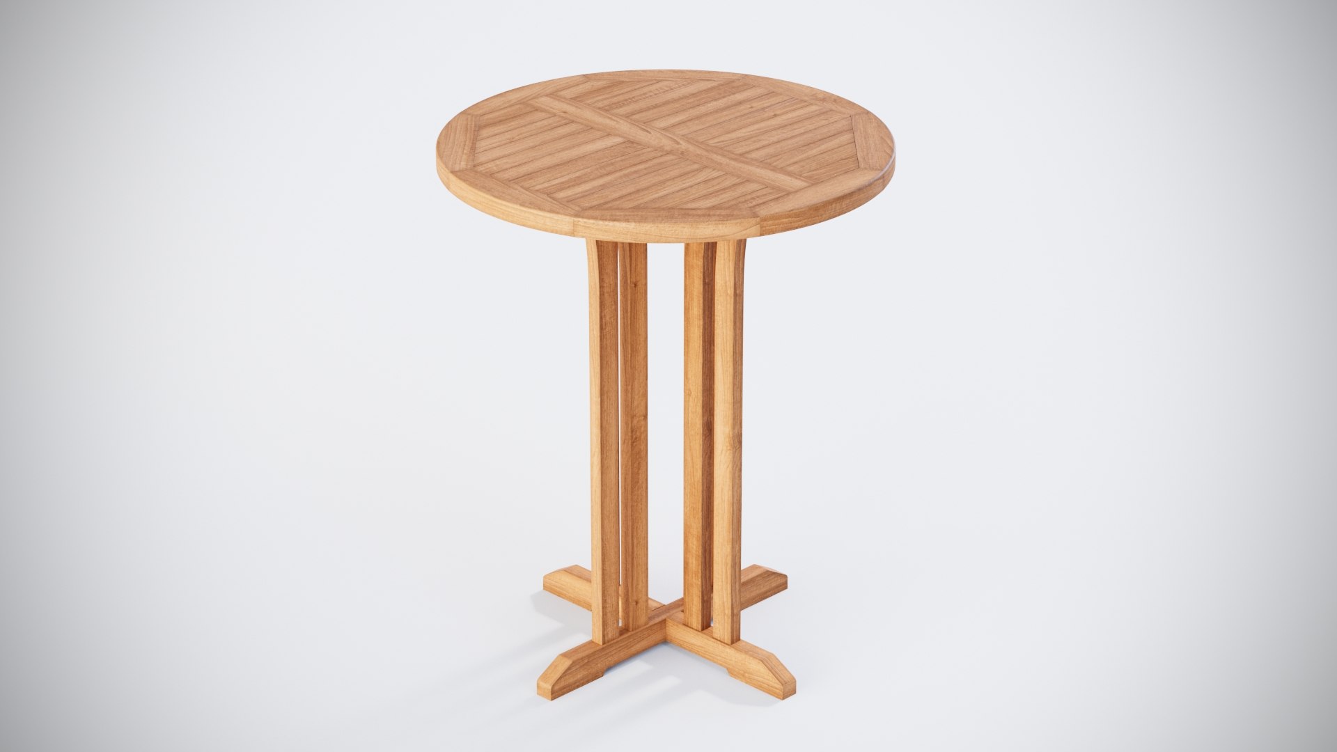 3D Round Bar Table Model - TurboSquid 2154974