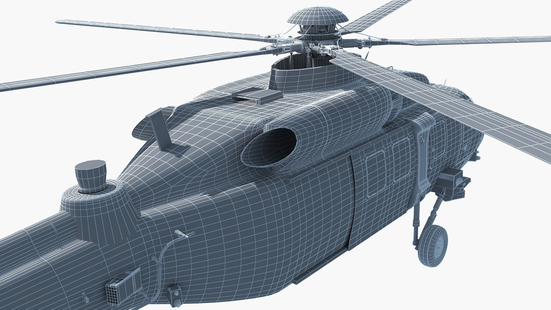 Chinese Navy Helicopter Z20 3D - TurboSquid 2182047