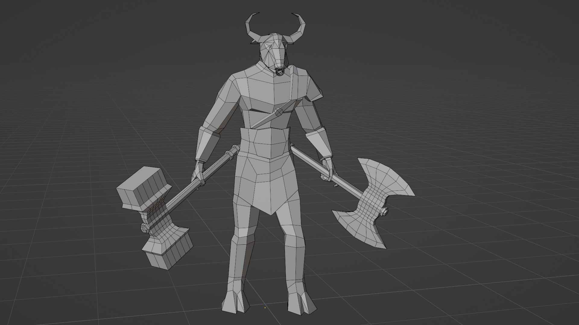 Minotaur Beast Greek Mythology Gameready Rigged 3D Model - TurboSquid ...