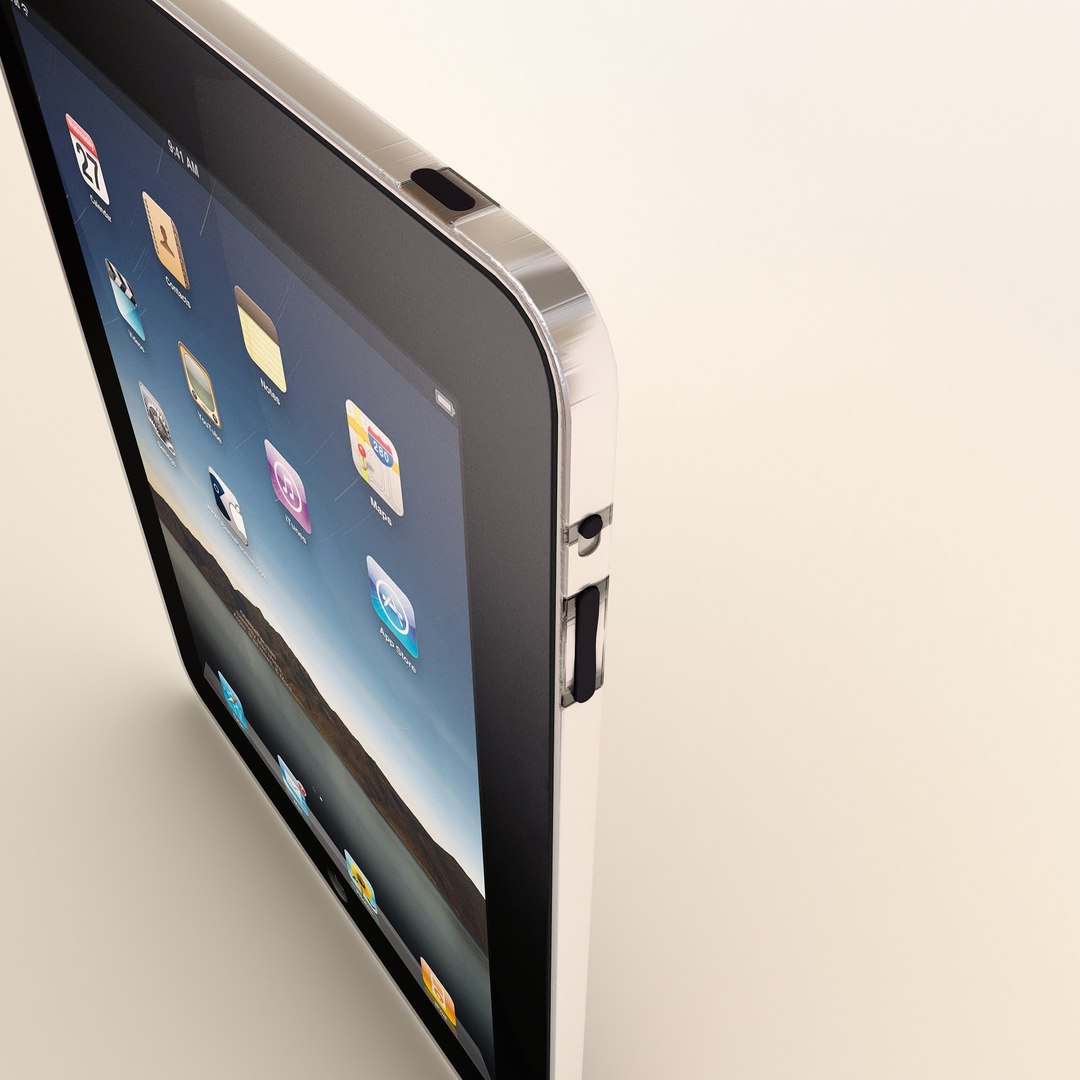 3d Realistic Ipad Model