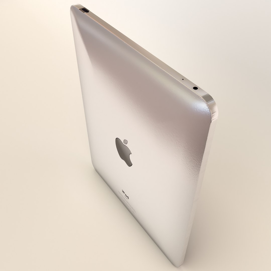 3d Realistic Ipad Model