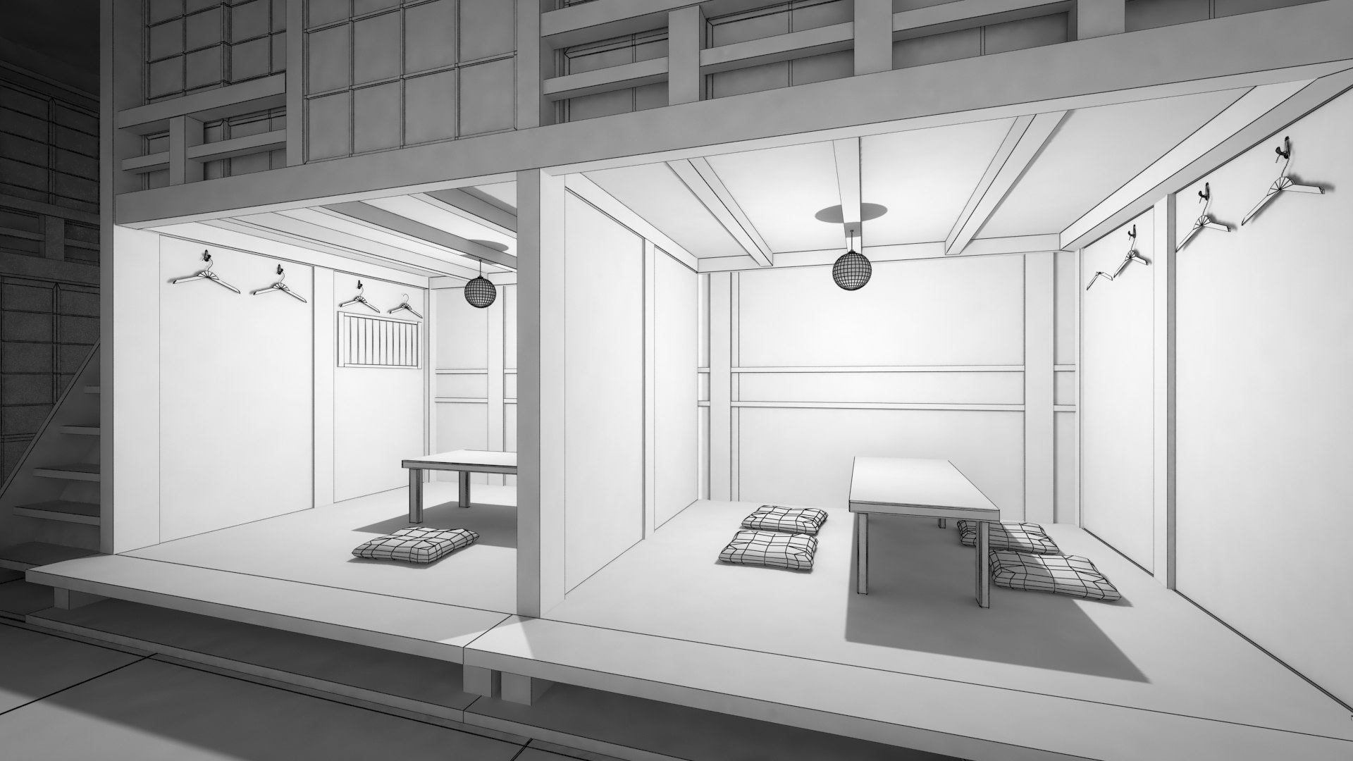 3D Japanese Izakaya Restaurant 0003 - TurboSquid 2317574