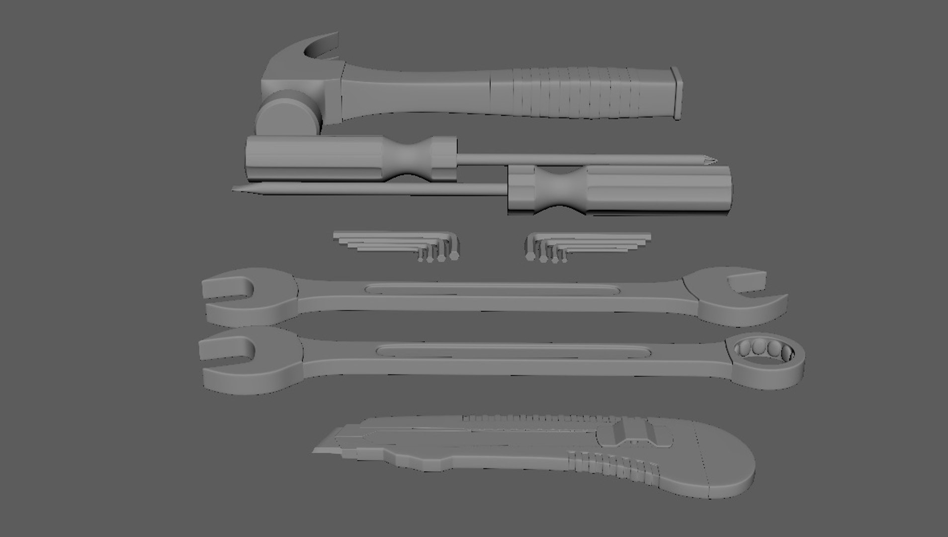 3D Tool Kit Set Model - TurboSquid 1864214
