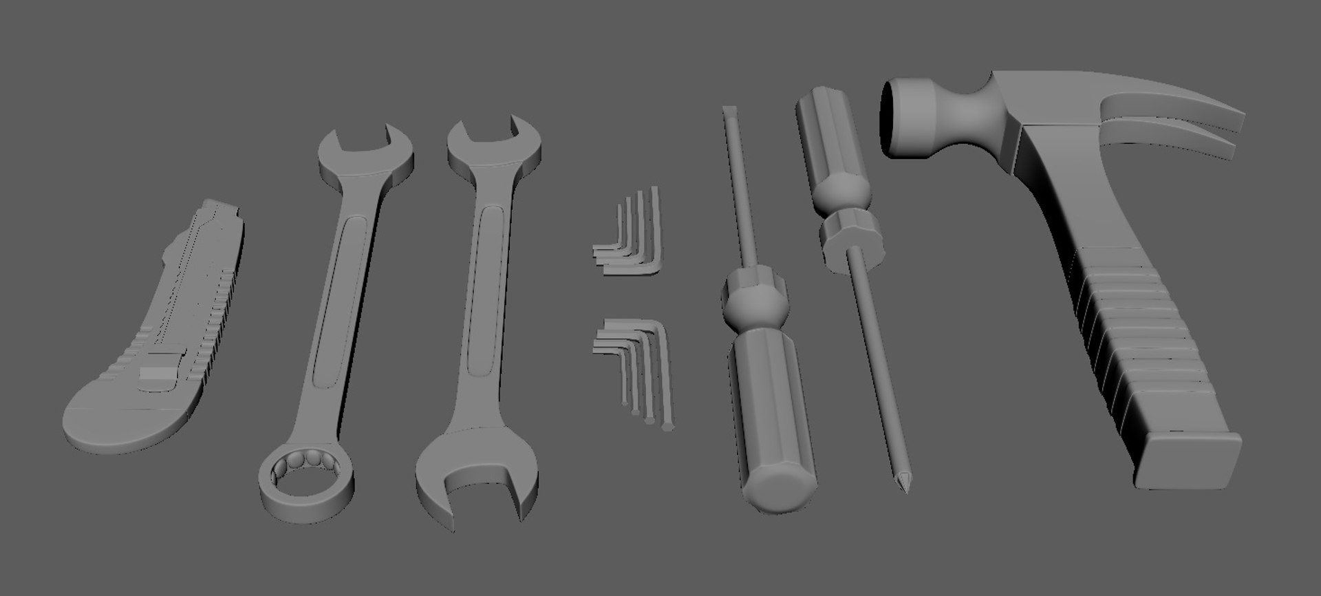 3D Tool Kit Set Model - TurboSquid 1864214