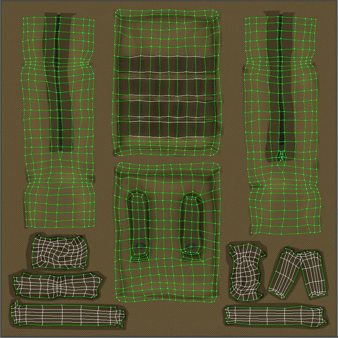 3D molle tactical bag big - TurboSquid 1275747