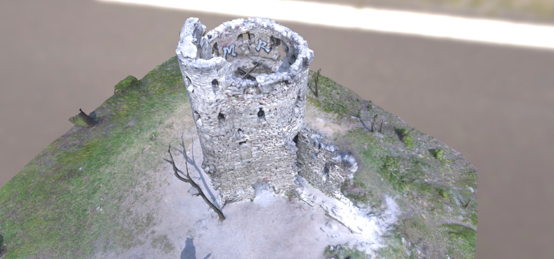 3D Medieval Brick Tower 3D Scan - TurboSquid 1808691