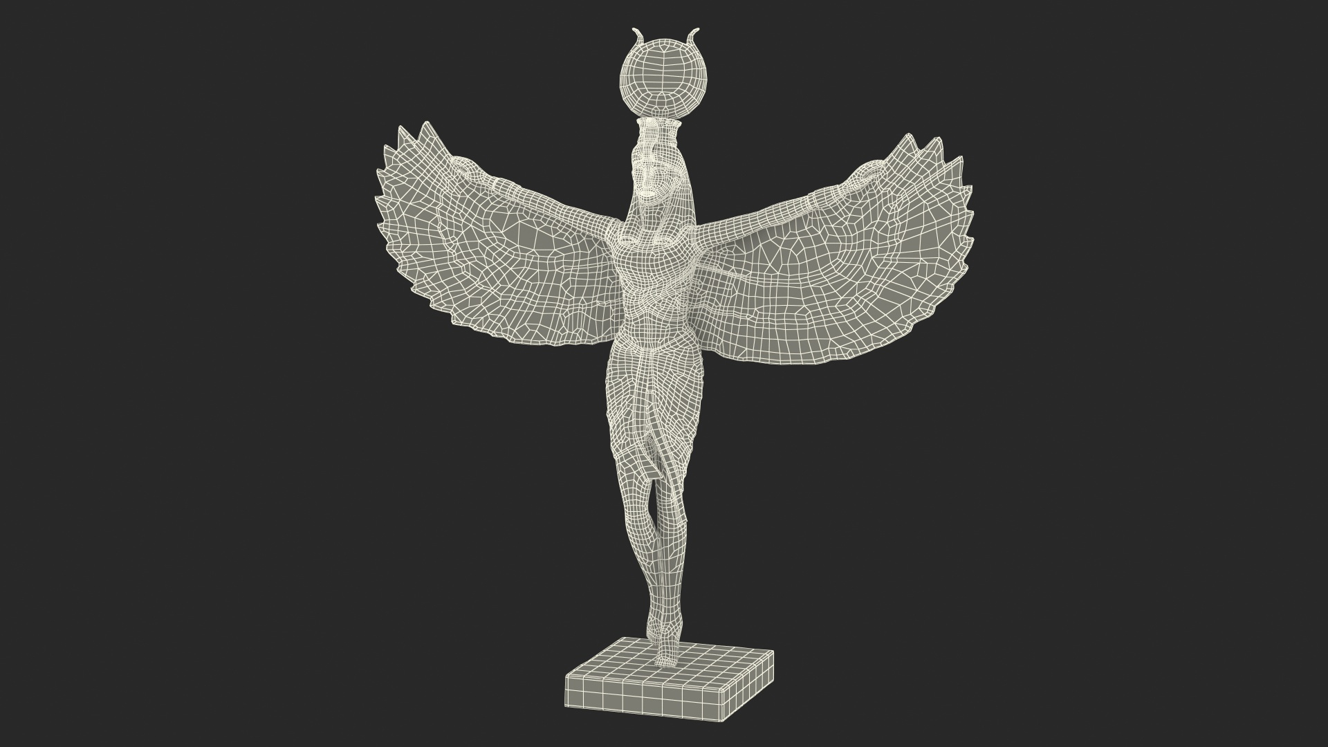 Isis Ancient Egyptian Goddess 3D Model - TurboSquid 1461708