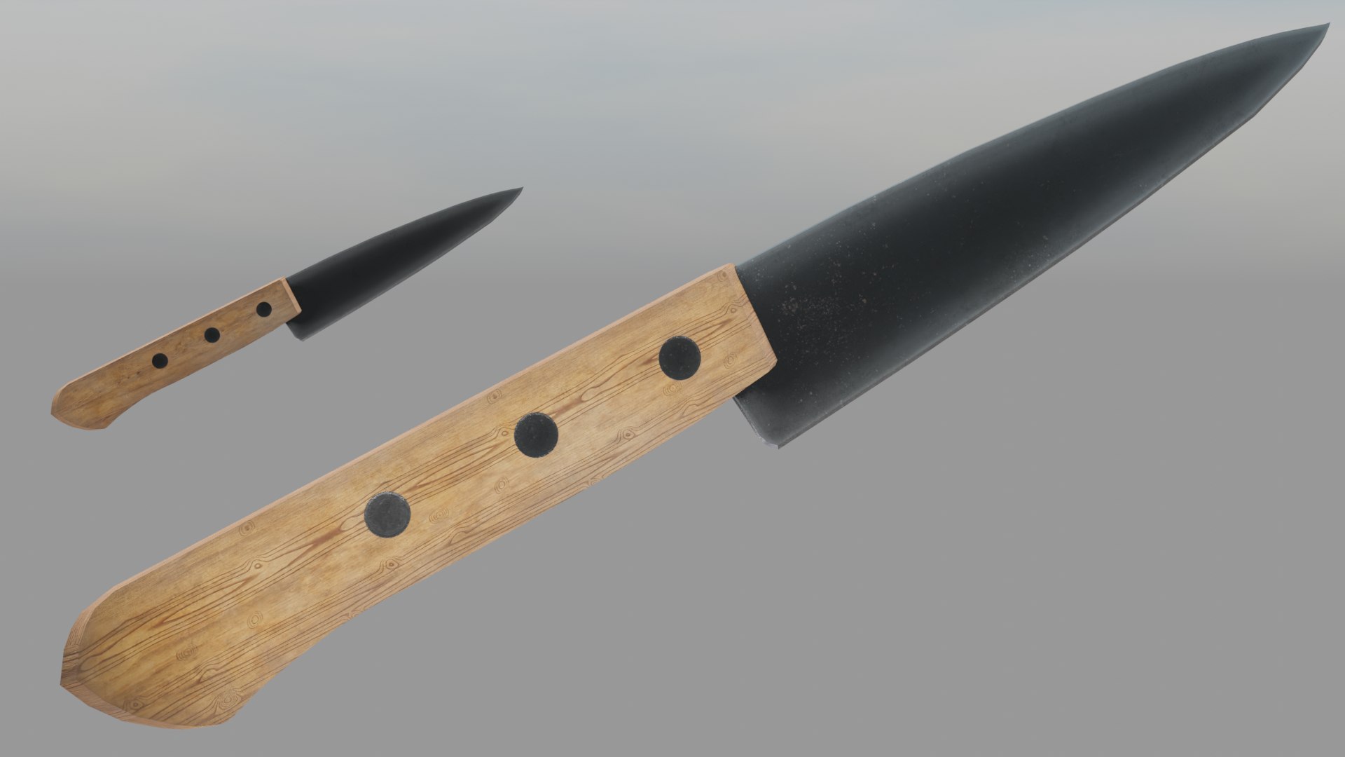 Kitchen Knife 3D Model - TurboSquid 1794177