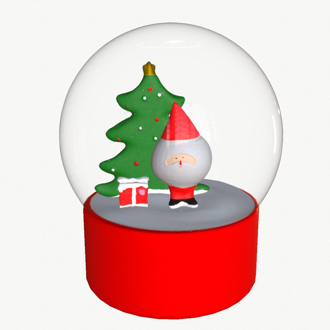 Snow Globe 3d Model Turbosquid 2008330