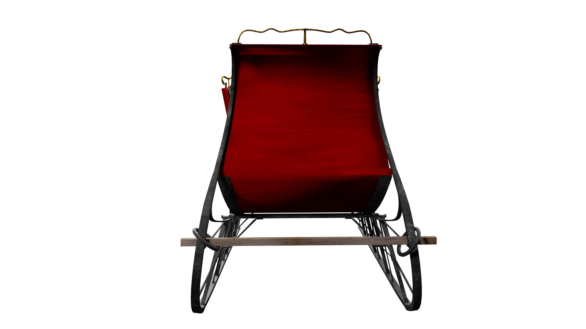 Christmas Sleigh Portland Cutter 3D Model - TurboSquid 1994128