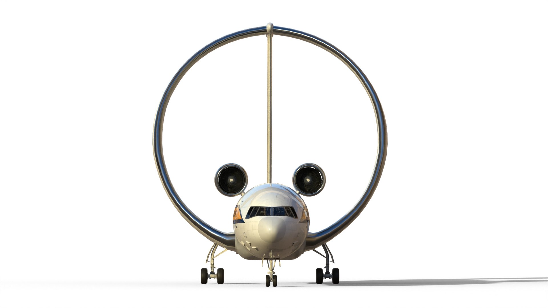 3D Model Lockheed Ring Wing Airliner - TurboSquid 2191132