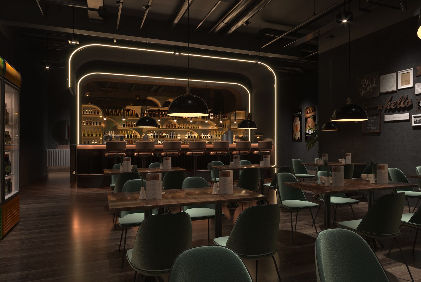 3D Model Bar - TurboSquid 2031344