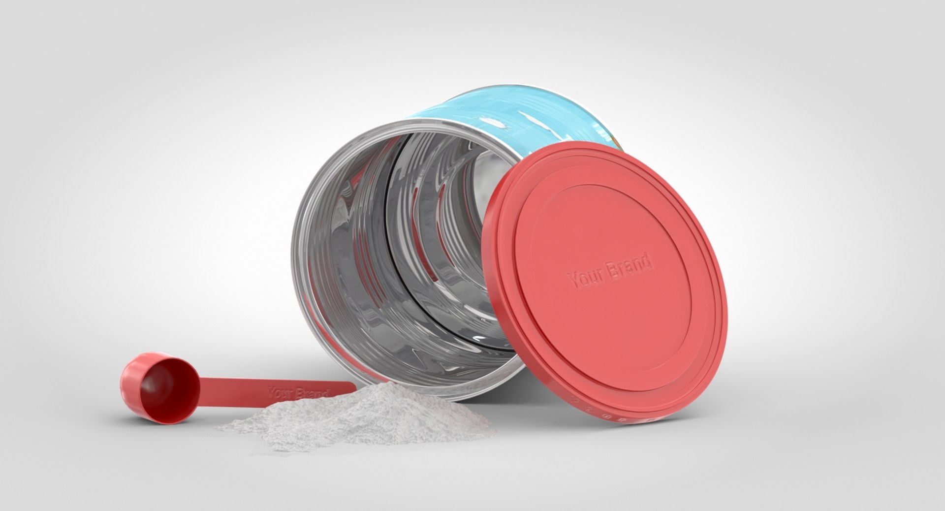 Powdered Milk 3D Model - TurboSquid 1345022