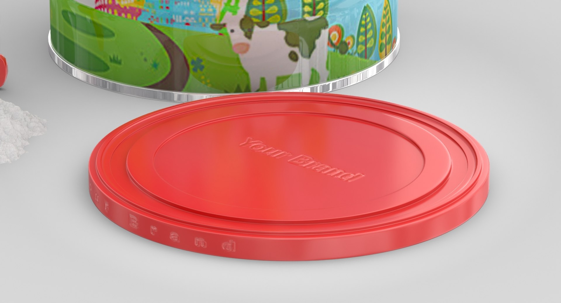 Powdered Milk 3D Model - TurboSquid 1345022