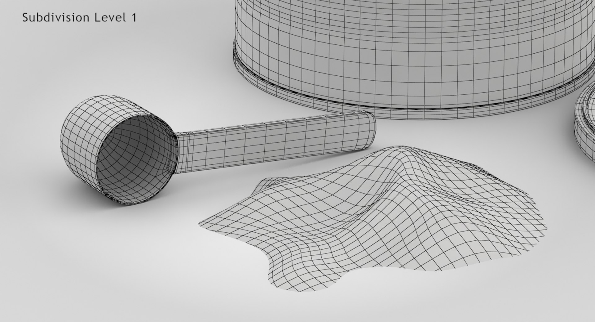 Powdered Milk 3D Model - TurboSquid 1345022